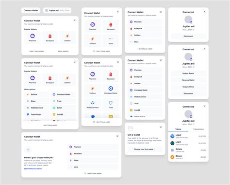 Connect Wallet Components By Izuddin Helmi On Dribbble