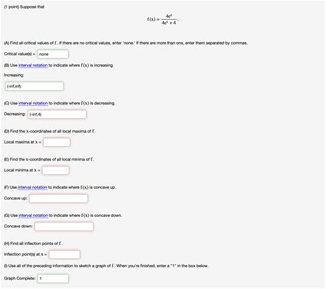 Solved Point Suppose That F X Ex Ex A Find All Chegg Com