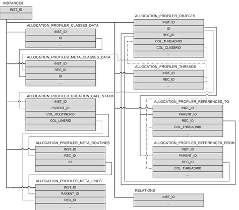 Allocation Profiler Results Database Structure Aqtime Documentation