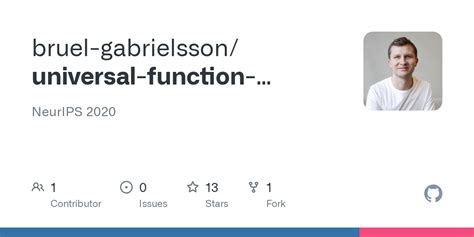 Github Bruel Gabrielssonuniversal Function Approximation On Graphs