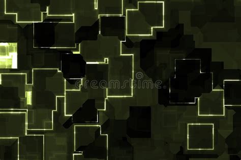 Modern Design Lime Cyber Optic Shine Computer Graphics Texture