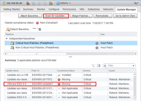 Upgrade To Vmware Esxi 65 Update 1 Using Vum Virtualization Howto