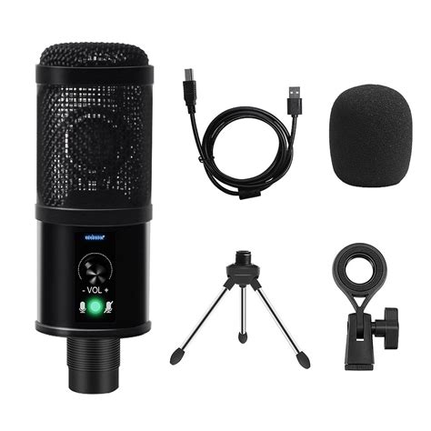 Desk Usb Microphone For Computer 192khz24bit Cond Vicedeal