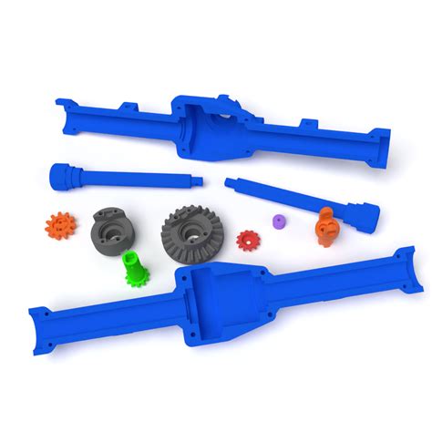 🚁 110 Rear Axle For Rc Crawler・ Stl File For ・cults