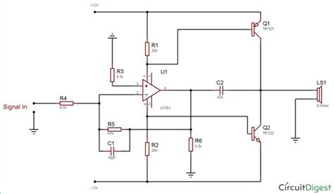 Amplifier Circuit Schematic