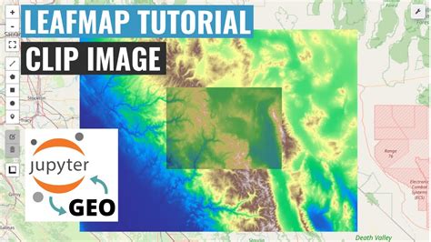 Leafmap Tutorial 51 Clipping A Raster Image With Only One Line Of