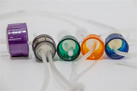 Media Transfer Color Coded Cap System Kitted Lab Technologies™