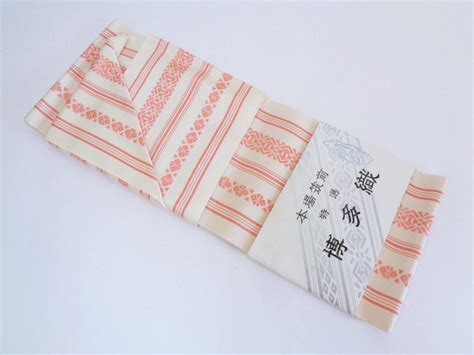 Men S Obi Belt Authentic Chikuzen Hakata Ori Woven Pure Silk Thin Kaku Obi Japanese High