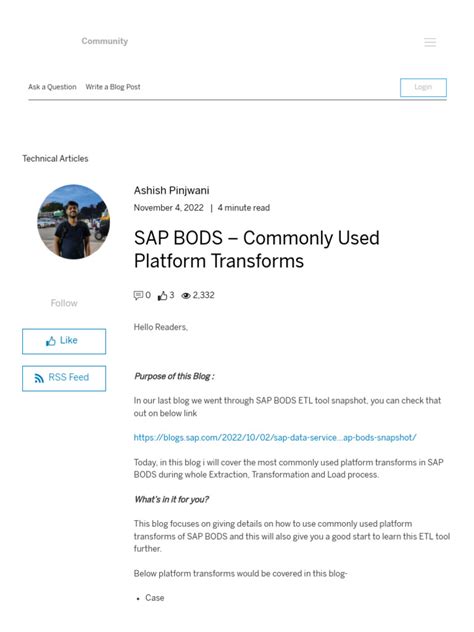 sap bods commonly used platform transforms sap blogs pdf