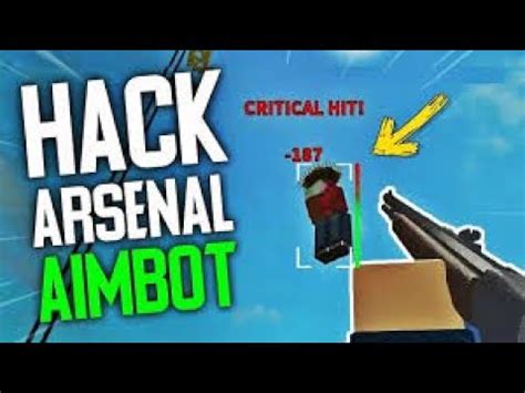 Roblox OP Arsenal Script Aimbot WallHack Roblox Scripts YouTube