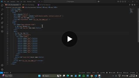 tictactoe webwizard codewithstyle jsvibes frontendfun minigames