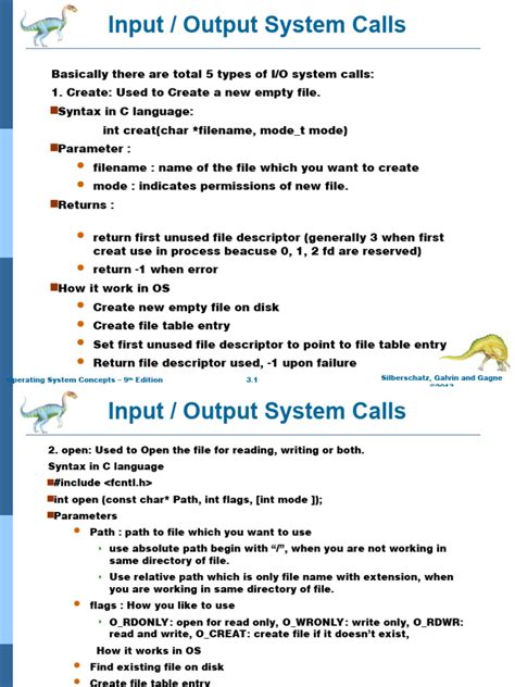 Input Output And Dup System Calls And Pipes Pdf