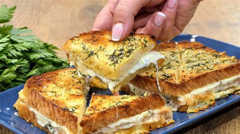 Никога не съм яла толкова вкусни сандвичи Лесно бързо и много вкусно 🔝4 рецепти за обяд и вечеря