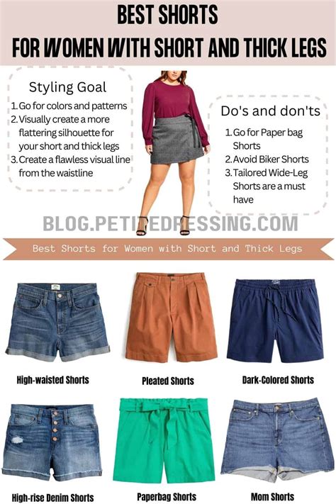 Best Shorts For Women With Short And Thick Legs 1