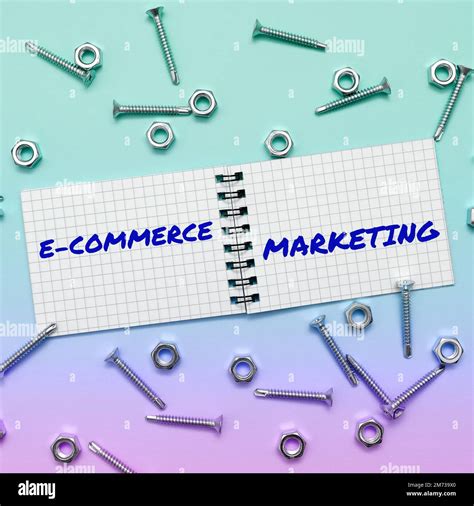 Text Caption Presenting E Commerce Marketing Business Approach