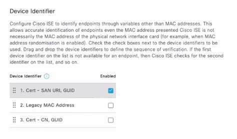 Device Id For Posture Compliance Tracking With Cisco Ise And Meraki Systems Manager Cisco
