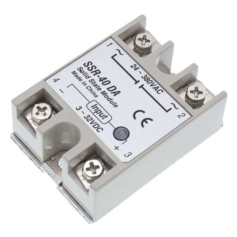 Ssr 40 Da Solid State Relay Dc To Ac Solid State Relay Module Ssr 40da Temperature Controller