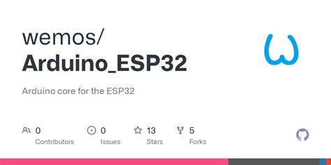 Arduinoesp32librariesesp32libraryproperties At Master · Wemos