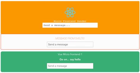 react vue and svelte on one page with micro frontends by jozzeh the
