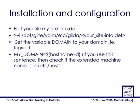 GLite User Interface Installation Ppt Download
