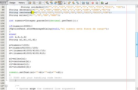 Un Ingeniero En Libertad CONVERSION DE DECIMAL A ROMANO EN JAVA