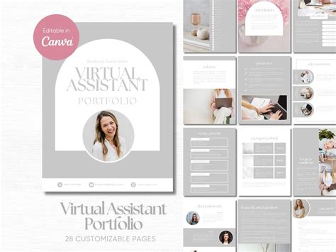 Virtual Assistant Portfolio Template New Client Welcome Package