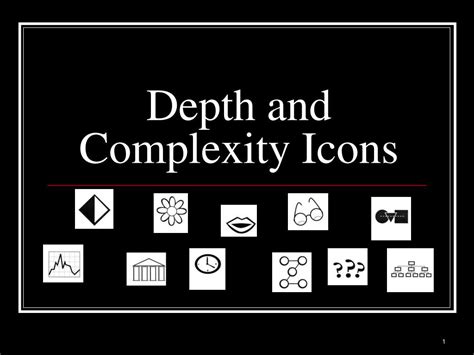 Depth And Complexity Icons Ppt Depth And Complexity Icons Powerpoint