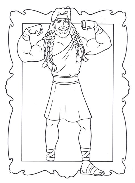 Imagenes De Sanson Para Colorear Imagui