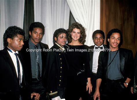 Michael Jackson With His Brothers