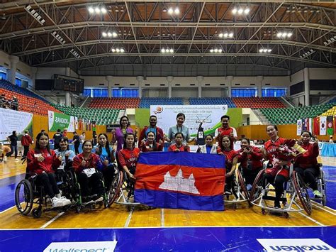 Msjtv News អបអរសាទរ ក្រុមបាល់បោះរទេះជនពិការនារីជម្រើសជាតិកម្ពុជា មានកៅអីចូលរួមជើងឯក Iwbf Women