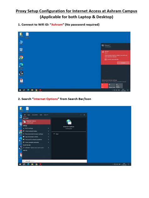 Proxy Setup Configuration For Internet Access Pdf