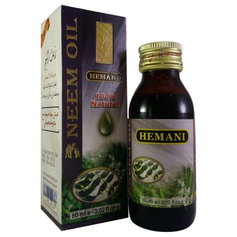 NEEM OIL Hemani (Масло Нима, Хемани), 60 мл - купить с доставкой по ...