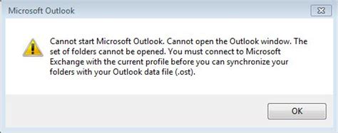 MS Outlook Cannot Start Fix Common Issues