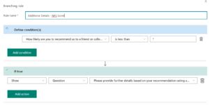 Forms Pro Branching Rules Show Hide Megan V Walker