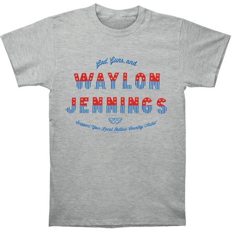 Waylon Jennings God Guns And Wayland T Shirt Waylon Jennings Merch Store
