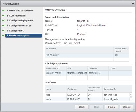 Working With VMware NSX Logical Networking Das Blinken Lichten
