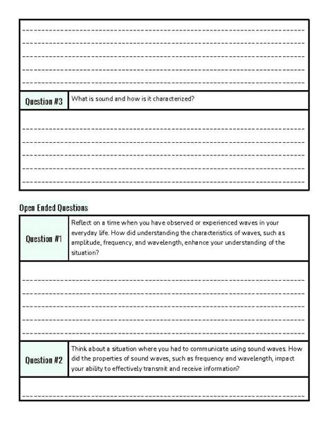 Wave Characteristics And Calculations Physics Daily Lesson Tpt