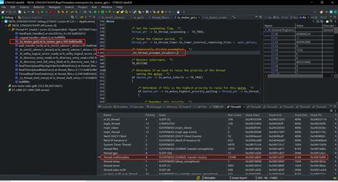 使用mutex跑死 · issue 195 · eclipse threadx threadx · github