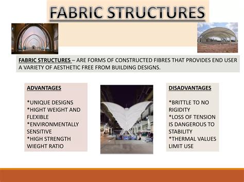 Tensile Structure Architectural Construction Pptx