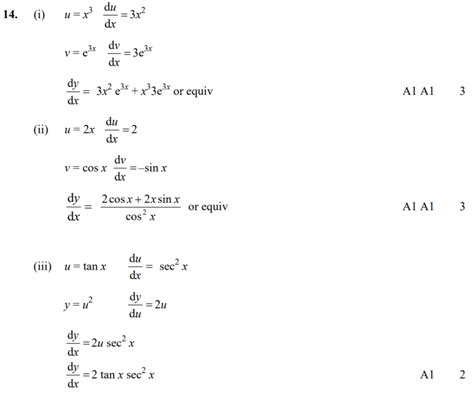 Differentiation Product And Quotient Rule Kappa Maths Resources For A Levels And Gcse Maths