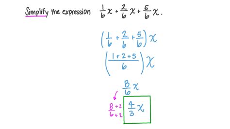 Question Video Simplifying Expressions Involving Rational Numbers Nagwa