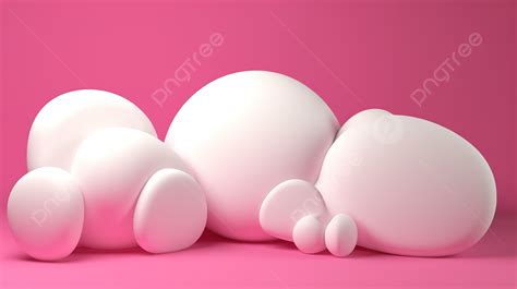 White Conversation Clouds In 3d Set Against A Pink Background 3d Speech Bubble Speak