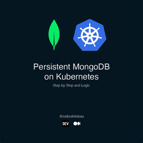 persistent mongodb on kubernetes step by step and logic by salih