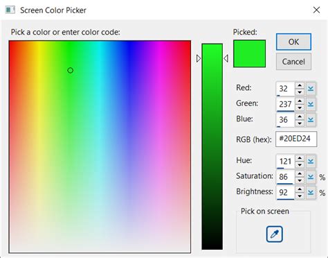 Color Picker Screenhunter 7 Help