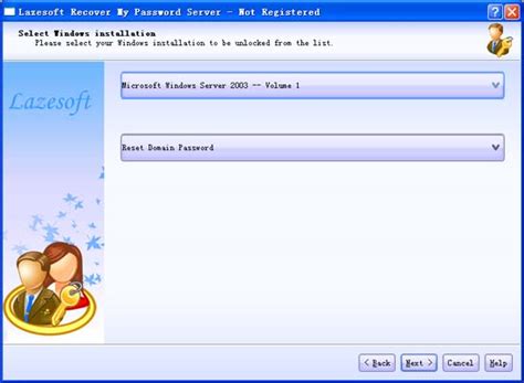 Lazesoft Recover My Password Forgot Domain Administrator Password