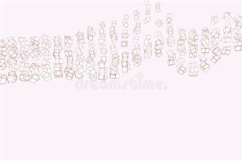 Abstract Background With Shape Of Square Rectangle Pattern