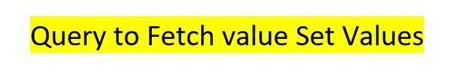 Oracle Application S Blog Query To Fetch Value Set Values