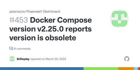 เพิ่งเห็นว่า `version` is obsolete ใน docker compose แล้ว
