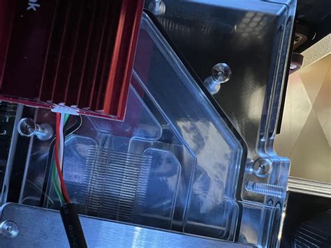 Looks Like I Have Something In The Fins Of My Cpu Block How Big Of A