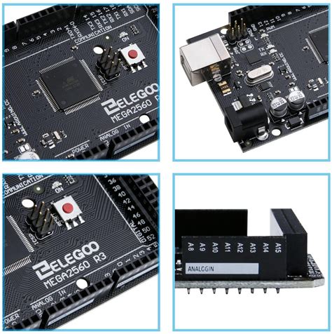 Elegoo Mega 2560 R3 Board With Usb Cable Compatible With Arduino Ide For Stem Elegoo Eu